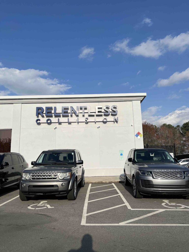 Jaguar and Land Rover Certified Collision - Relentless Collision Repair